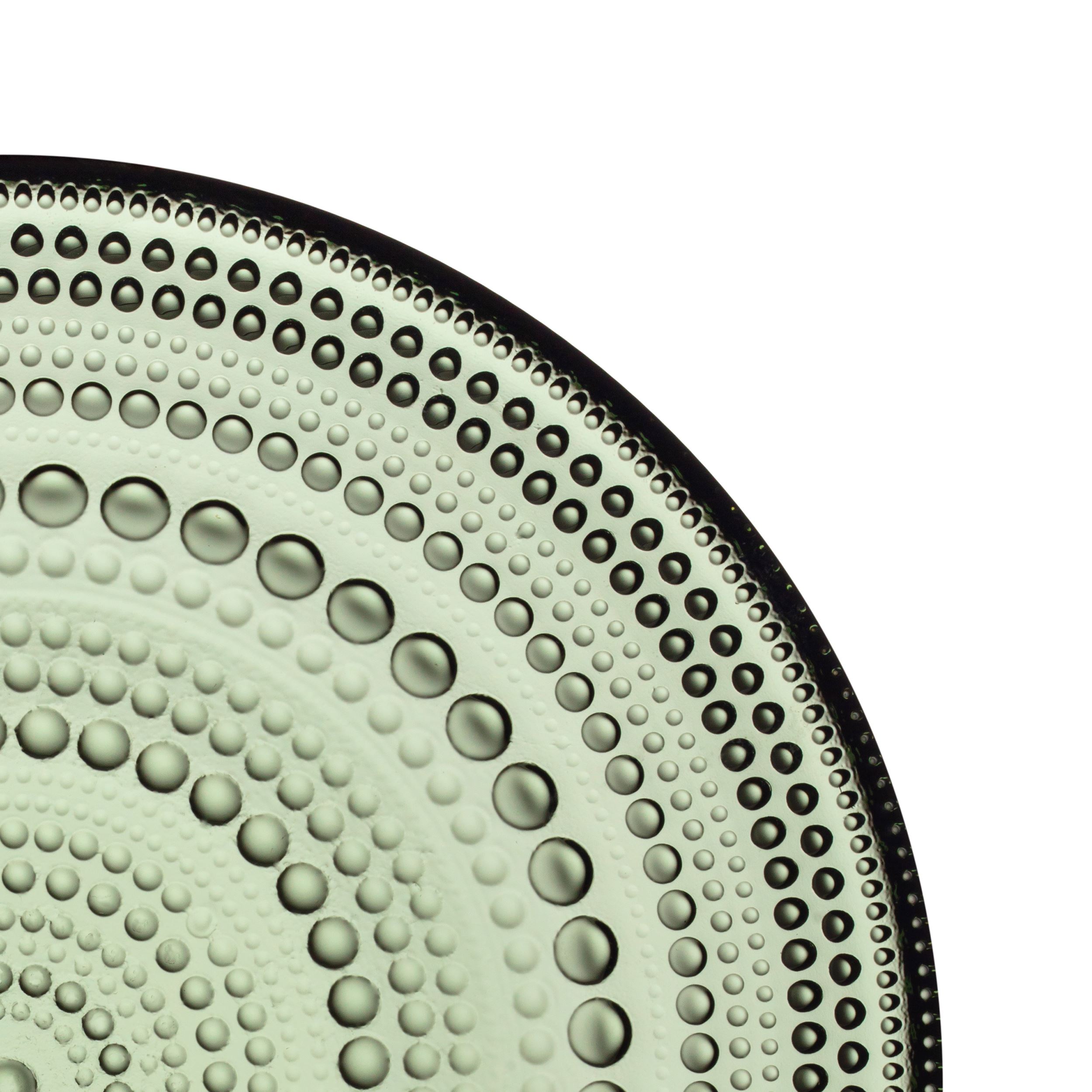 Kastehelmi plate 170mm pine green | Iittala