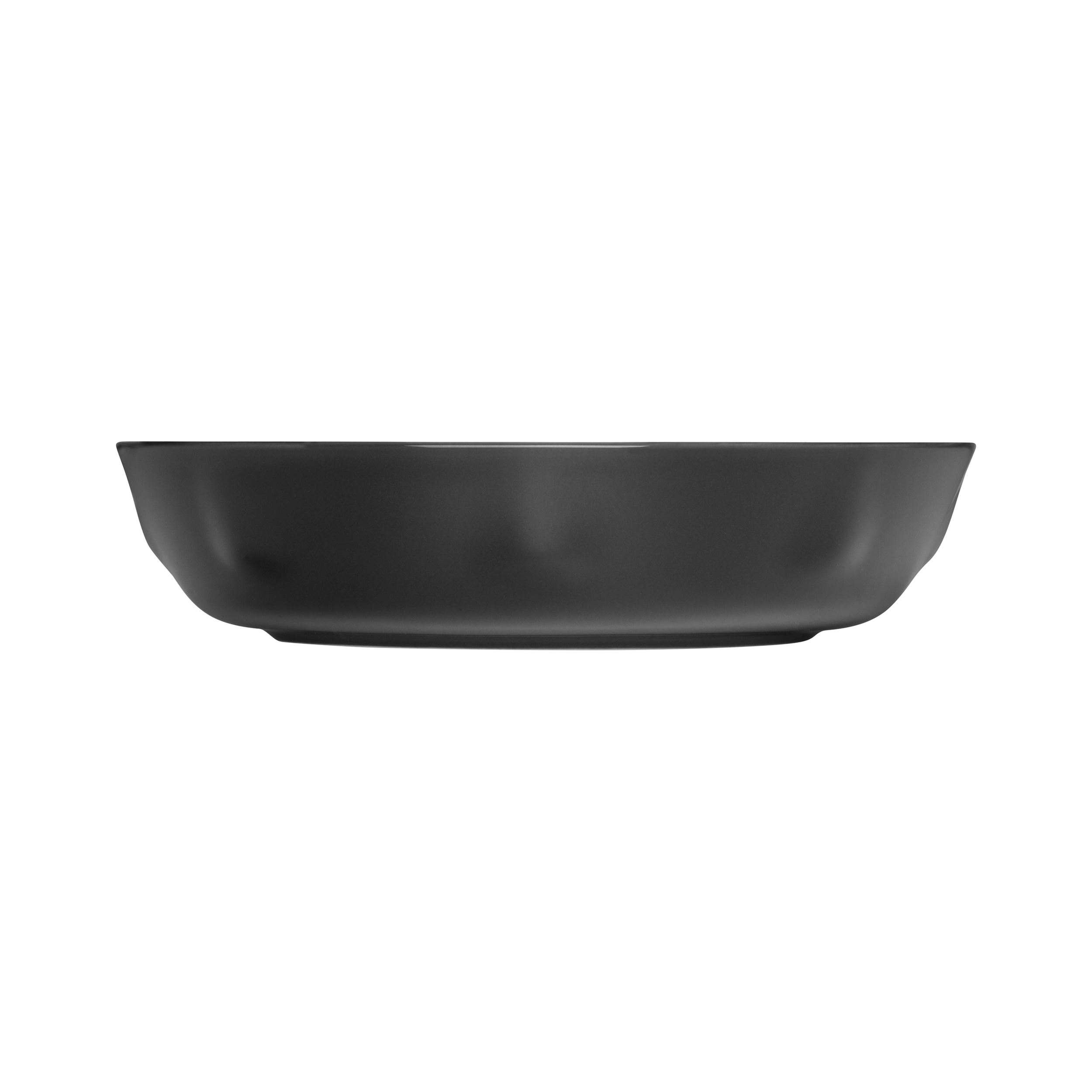 Solare plate deep 22cm steel grey | Iittala
